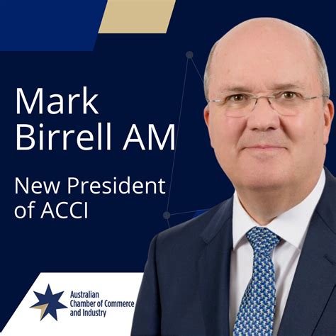 Virginia Birrell On Linkedin Great News Congratulations Mark Birrell Am And Australian Chamber Of…