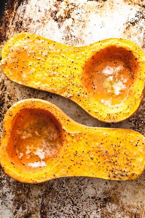 How To Bake Butternut Squash In The Oven The Frozen Biscuit