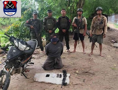 တန့်ဆည်မြို့နယ်တွင် တိုက်ပွဲဖြစ်ပွားပြီး ပျူစောထီး ခေါင်းဆောင် ၁ ဦးကို