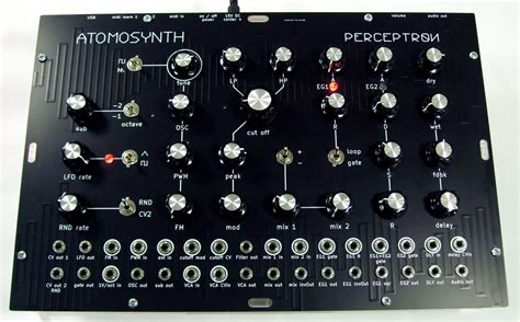 Atomosynth Perceptron Synthesizer Sneak Preview Synthtopia