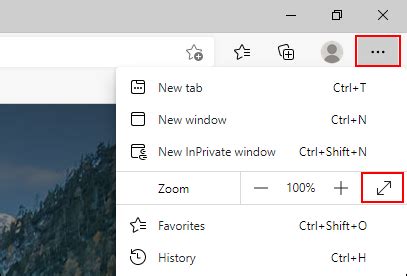 How To Disable Full Screen Mode In Microsoft Edge