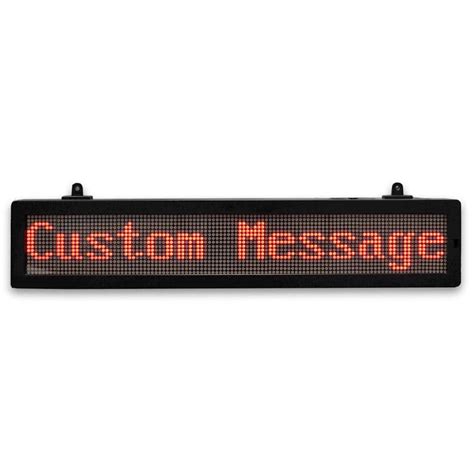 Best Buy Royal Sovereign Bluetooth Led Scrolling Message Sign Rsb 1510