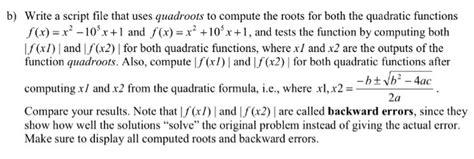 Solved In This Problem You Will Use MATLAB To Compute The Chegg