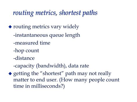 Ppt Cs4550 Computer Networks Ii Network Layer Basics 3 Routing And Congestion Control