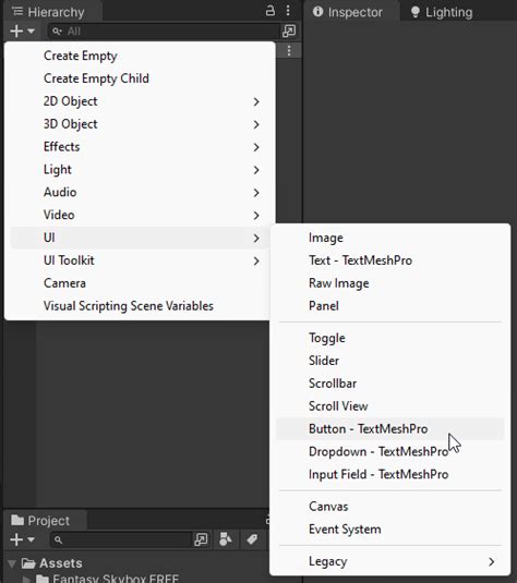 User Interface In Unity Buttons A Brief Overview Of Ui Button In Unity