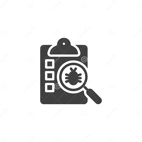 Defect Tracking Vector Icon Stock Vector Illustration Of Graphics