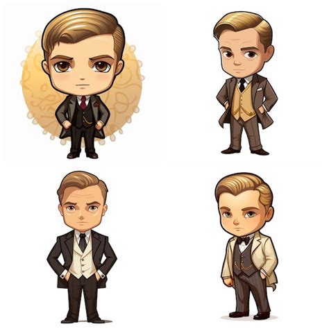 Premium Vector Jay Gatsby The Great Gatsby