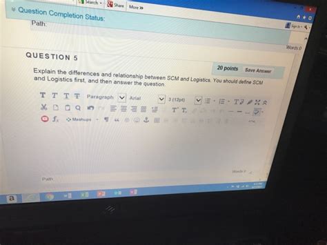 Solved Explain The Differences And Relationship Between SCM Chegg Com