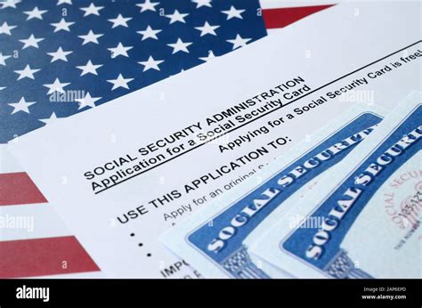 United States Social Security Number Cards Lies On Application From