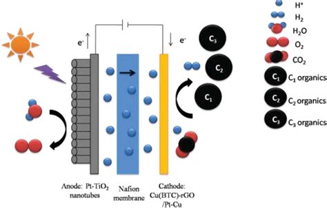 Figure 1 From Preparation Of A Cubtc Rgo Catalyst Loaded On A Pt Deposited Cu Foam Cathode To