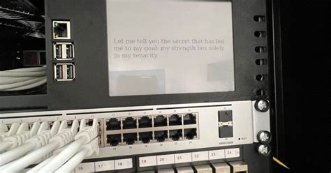 5 83 inch waveshare e ink and raspberry pi 3b mount for 19 server rack
