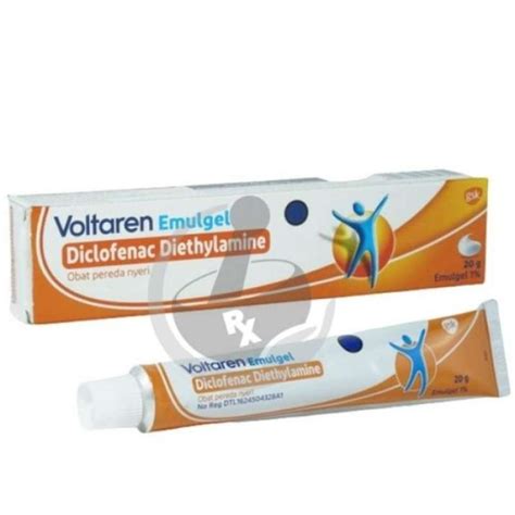 Jual Voltaren Emulgel 1 Tube 20 Gr Di Seller Palang Merah Store