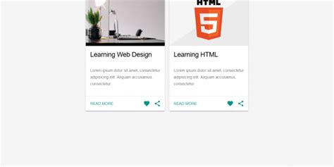 css material design cards webartdeveloper