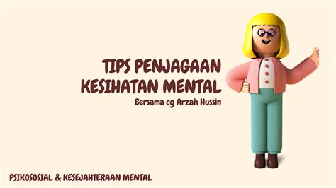 Sekolah Kebangsaan Taman Putra Perdana Jom Kongsi Tips Penjagaan Kesihatan Mental