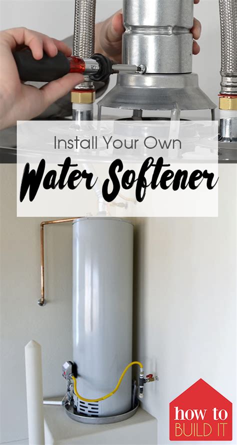Install Your Own Water Softener How To Build It