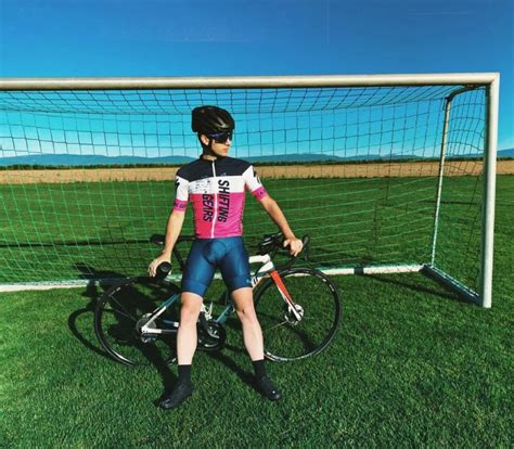 Hot Cyclist In Spandex Giant Bulge