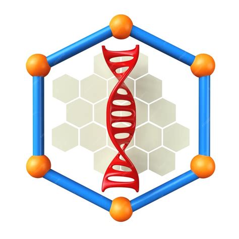 Premium Psd Model Of A Molecular Structure