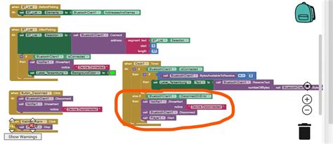 How To Add Alarm Notification In App When Bluetooth Connection Is Lost Mit App Inventor Help