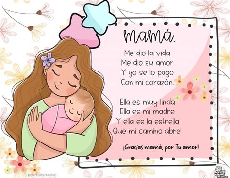 Pin De Sheimy En Preescolar Diplomas Para Mamá Poesia Para Mamá