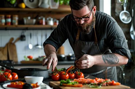 Premium Photo Discover The Art Of Recipe Development And Food St Generative Ai