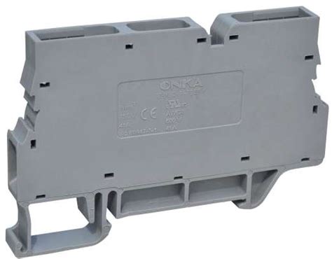 Mrk 6mm² Screw Connection Test Disconnect Terminal Block Without Test Socket Onka