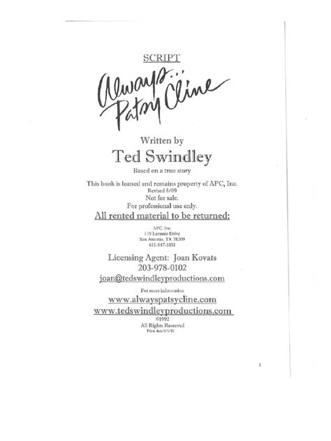 Always Patsy Cline Pdf Pdf