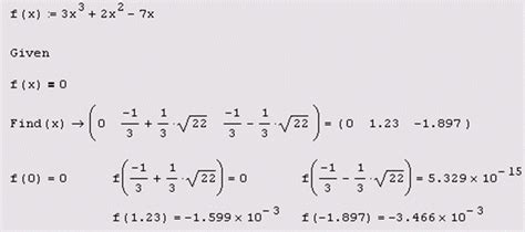 Given Find Mathcad как использовать Решение системы уравнений в Mathcad Санкт Петербургское