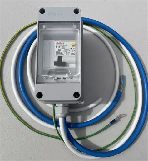 Prewired Mains Consumer Unit Fusebox Camper Caravan 240v Double Pole Rcd Mcb £28 49 Picclick Uk