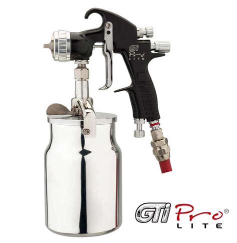 Devilbiss GTI PRO LITE Alttan Depo Boya Tabancası Transtech (TE10-TE20 ...