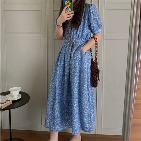 냉감소재 여름원피스 여성 휴양지 바캉스룩 롱