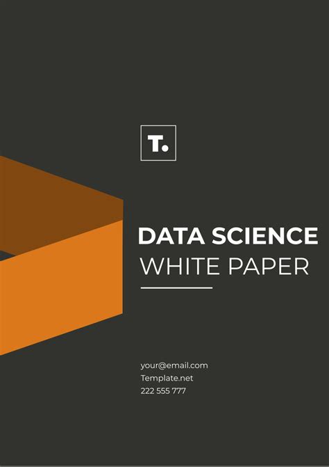 Free Data Science White Paper Template To Edit Online
