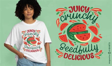 Watermelon Quote T Shirt Design Vector Download