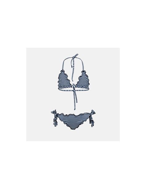 Bañador Dos Piezas Para Niña Talla 6 Años Color Azul Marino
