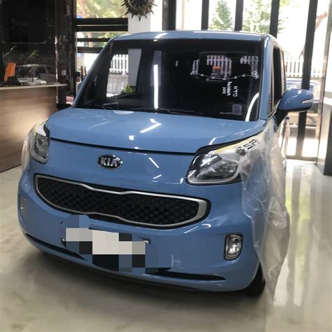 서울오토글라스 기아자동차레이 전면유리교환 및 열차단필름 스파이썬팅simba35 시공 블로그를 통해