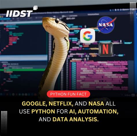 iidst python datascience ai automation techfacts nasa netflix