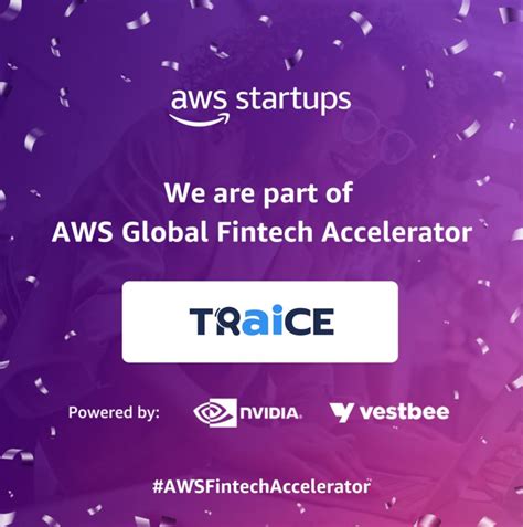 Traice Selected For Aws Global Fintech Accelerator Sony Gabriel Posted On The Topic Linkedin