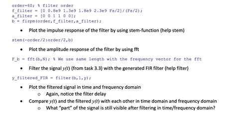 Solved 4 Linear Filtering 41 Low Pass Butterworth Filter