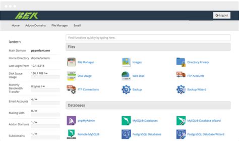 Maison BEK Server Web Services