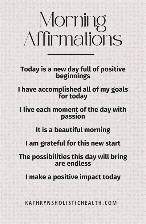 Powerful Morning Affirmations To Uplift Your Day Morning Affirmations