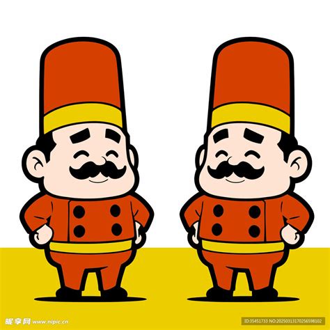 门童设计图卡通设计广告设计设计图库昵图网