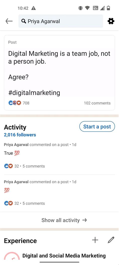 Priya Agarwal On Linkedin Hardwork Contentcreator Mondayvibes