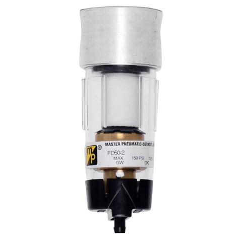 Master Pneumatic Fd50 Series Mini Inline Filter W Auto Drain 5 Micron John M Ellsworth Company