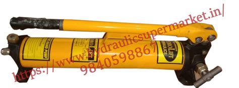 Cast Iron Yellow Hydrolift Hydraulic Hand Pump Price In Chennai Tamil