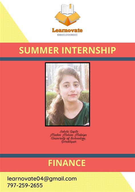 Sakshi Gupta On Linkedin Internship Ecommerce