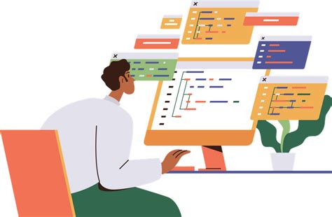 Premium Programmer Illustration Pack From Business Illustrations