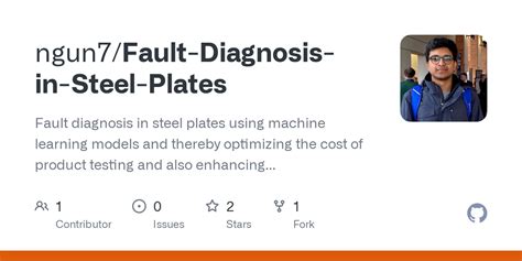Github Ngun7fault Diagnosis In Steel Plates Fault Diagnosis In