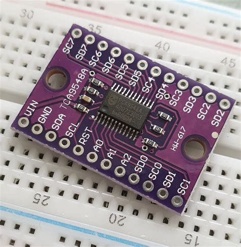 Using The Tca9548a 1 To 8 I2c Multiplexer Breakout With Arduino — Pmd Way