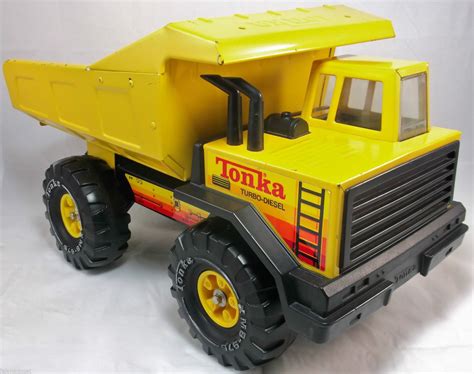 Tonka Turbo Diesel Mighty Dump Truck Vintage 1970 1980 Heavy Duty