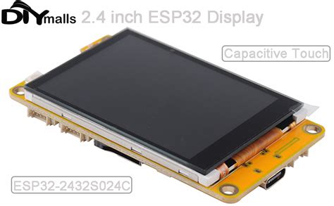 Diymalls 24 Inch Esp32 Display Esp32 2432s024c Capacitive