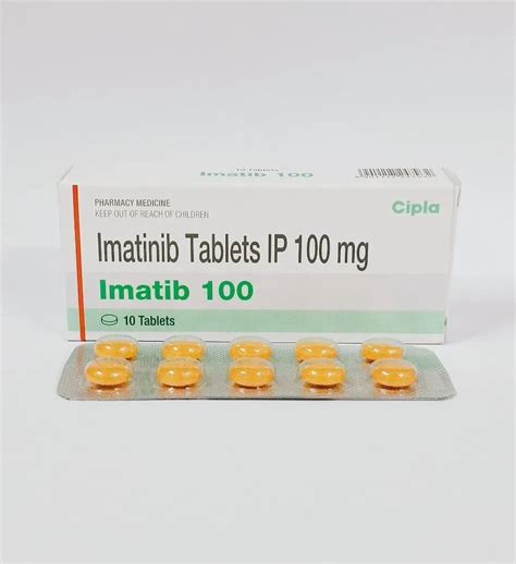 Imatib Imatinib 400 Mg Tablets Cipla 10 Pills At ₹ 300 Stripe In Nagpur Id 22468530588